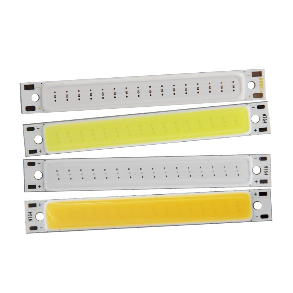 60*8mm COB LED Strip Bar Light 2.36 inch DC3-3.7V 3W | ALLCOBLED